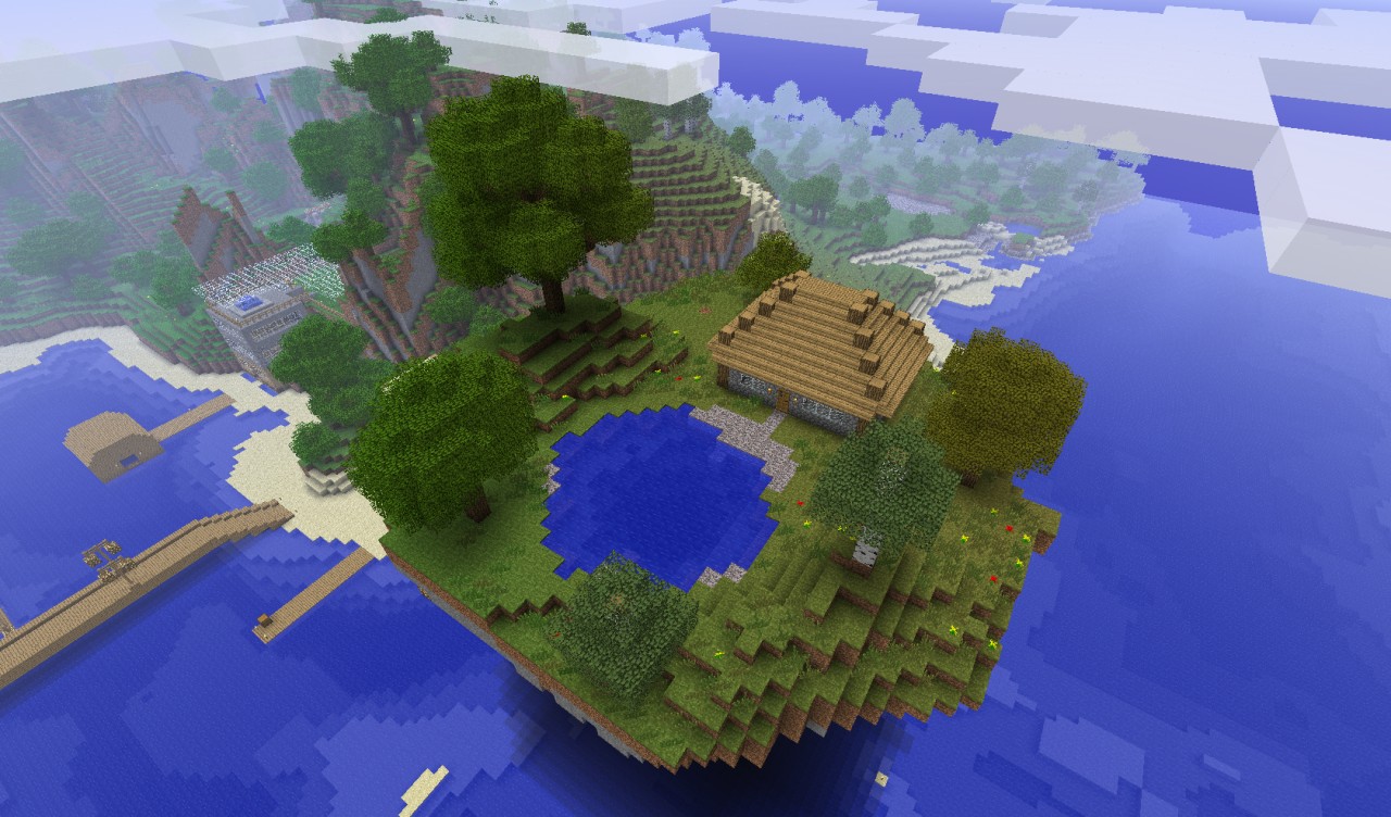 Another Floating Island Minecraft Map