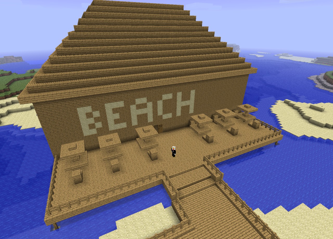 Beach party Minecraft Map