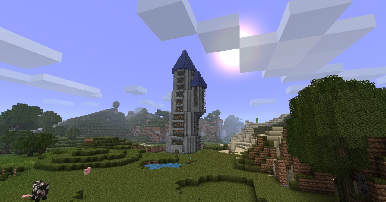 Wizard Tower Minecraft Map