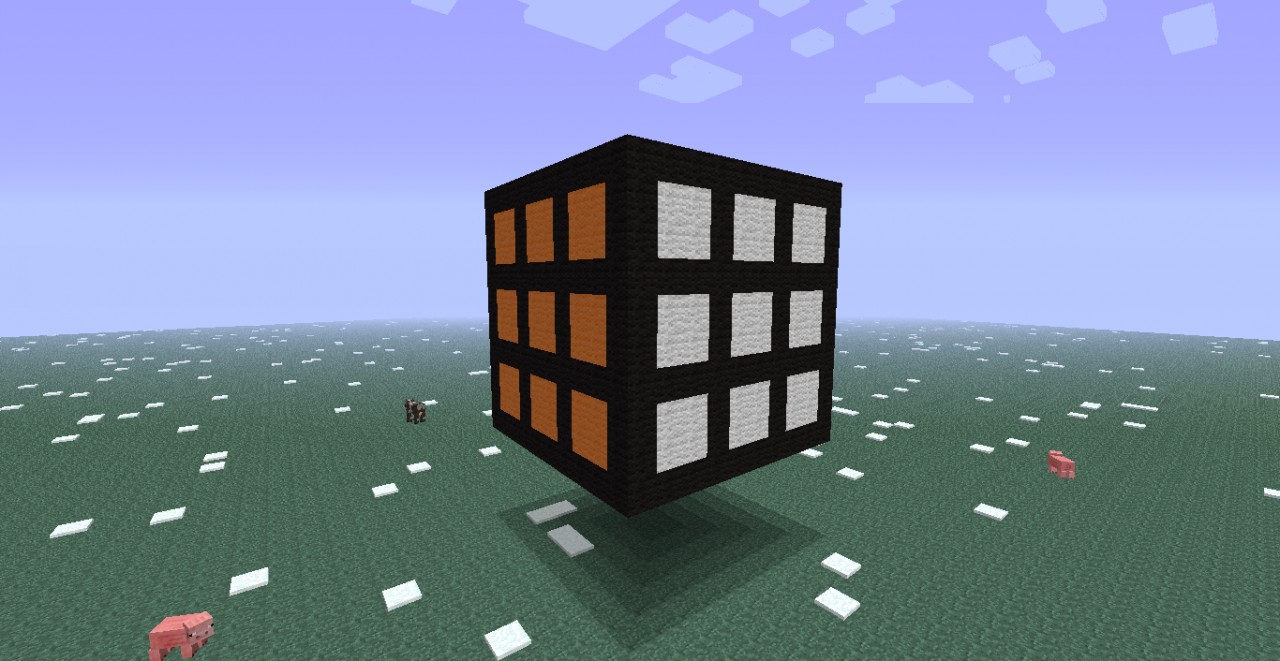 Rubix cube Minecraft Map