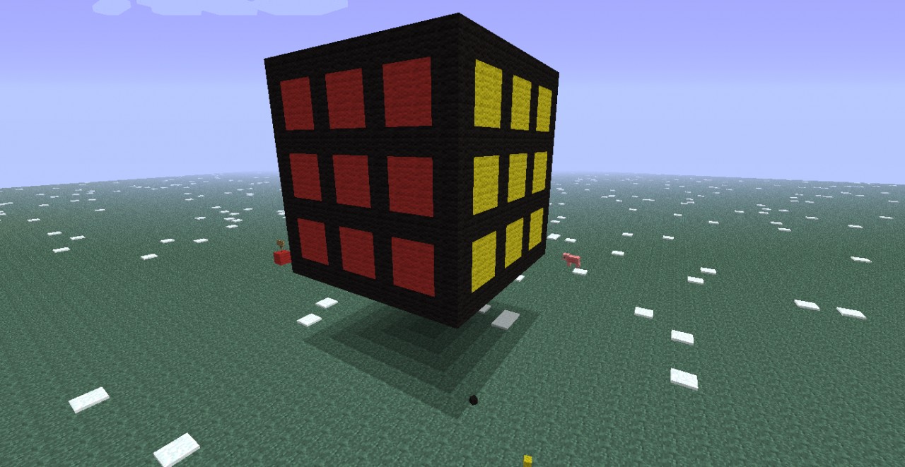 Rubix cube Minecraft Map