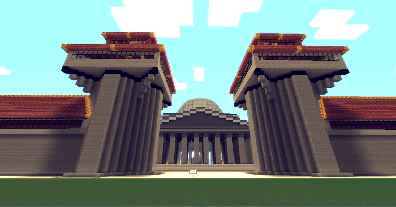 Fortress Temple Minecraft Map