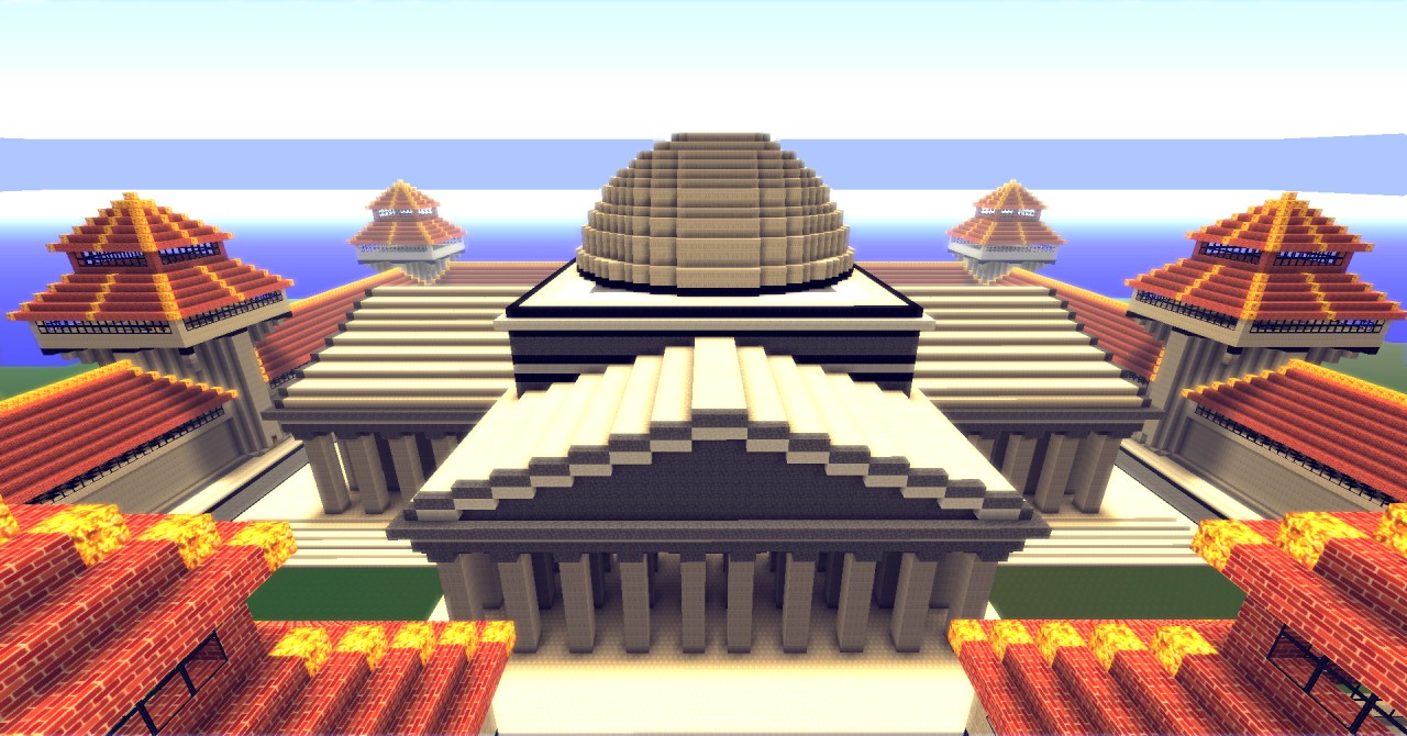 Fortress Temple Minecraft Map