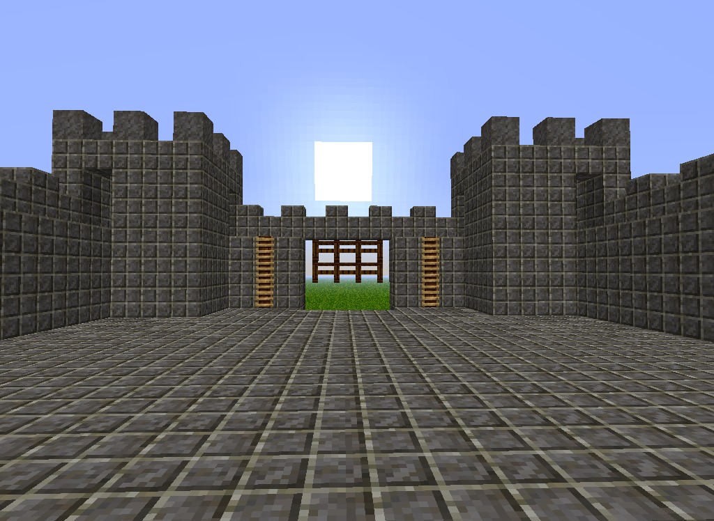 Empty Castle Minecraft Map