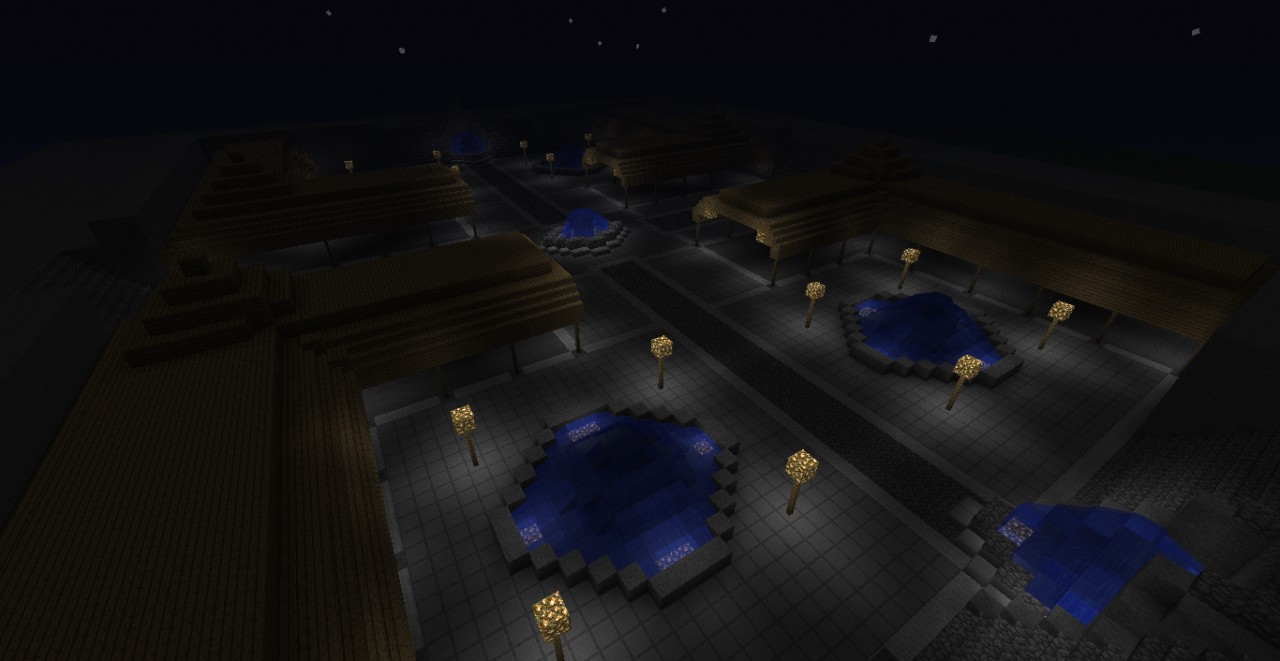 Town Plaza Minecraft Map
