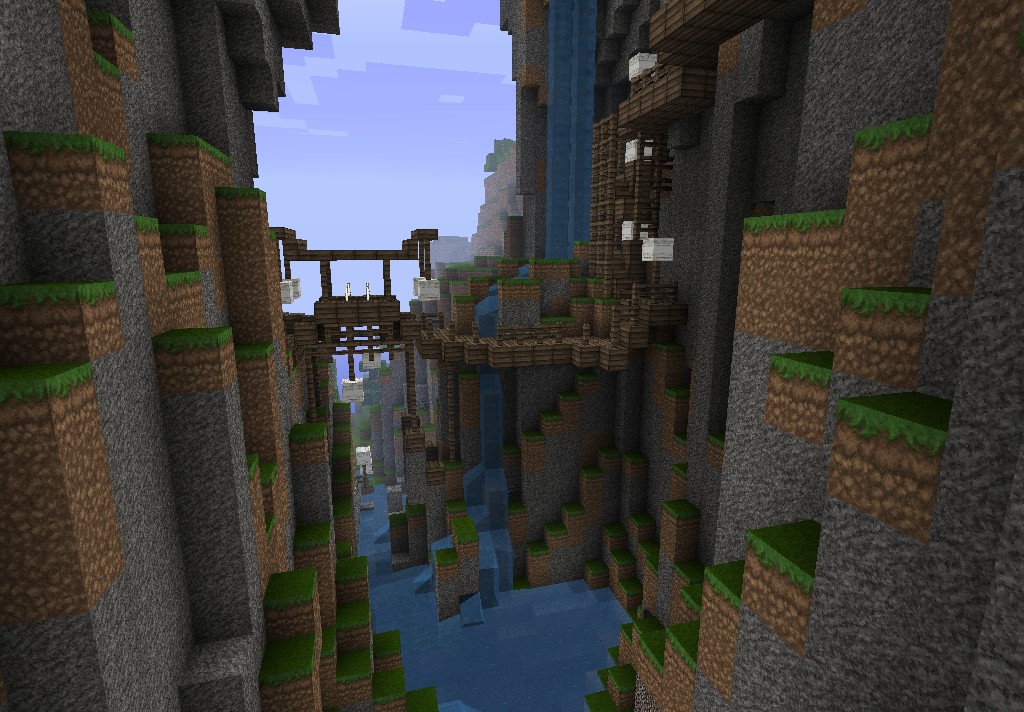Deep Valley Minecraft Map
