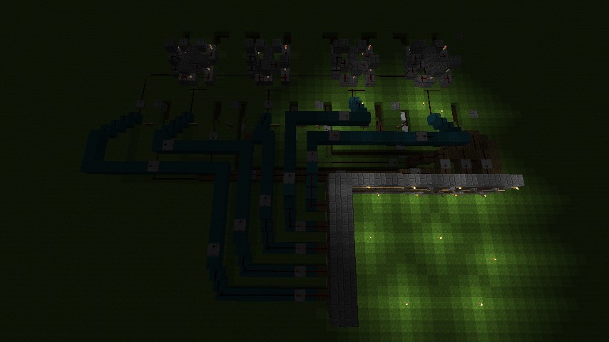 4 Bit Alu Adder Minecraft Map