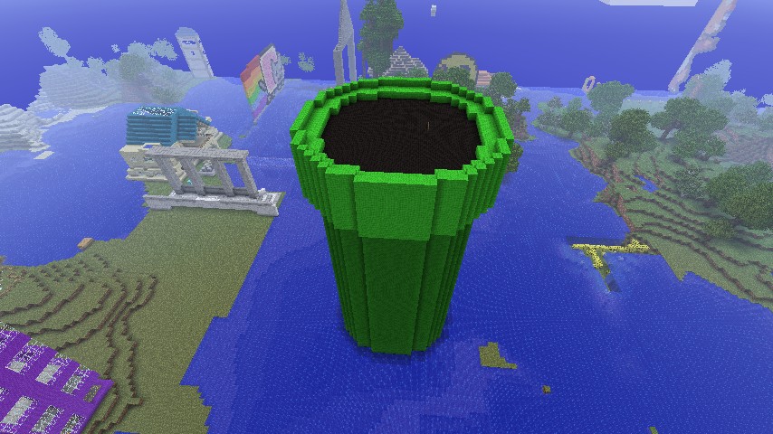 Mario Pipe Minecraft Map