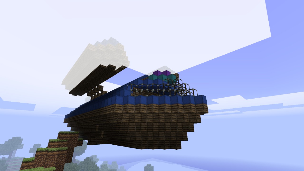 Blue Zeplin Minecraft Map