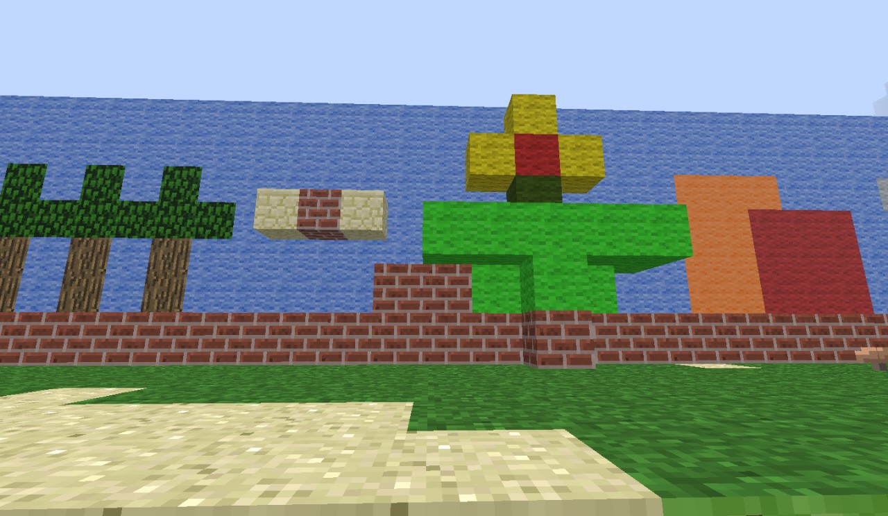Mario level 1.8 Minecraft Map