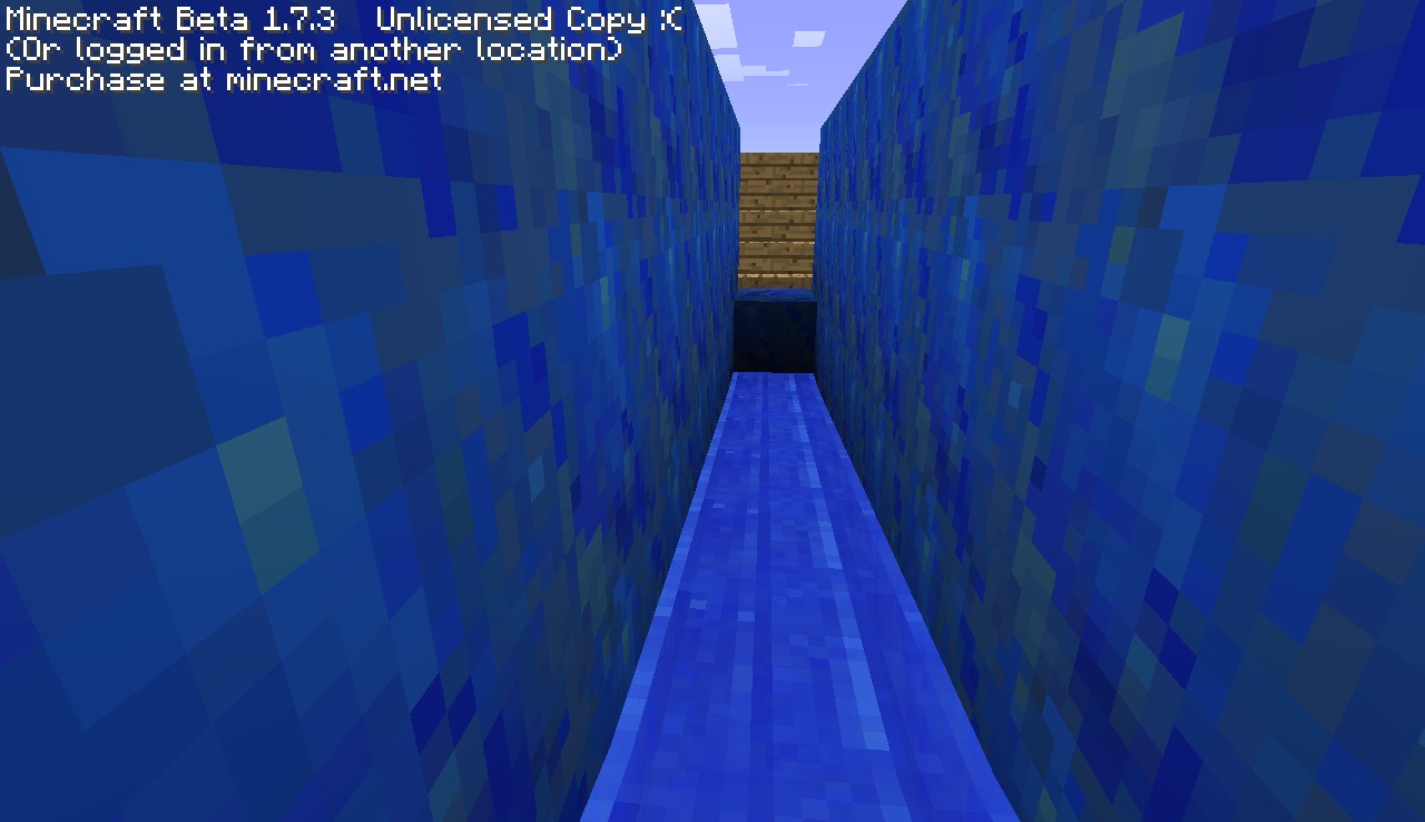 Racing Slide (Water Slide) Minecraft Map