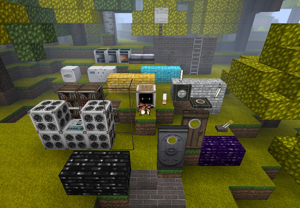 Modern realiste texture pack project 64x64 Minecraft Map