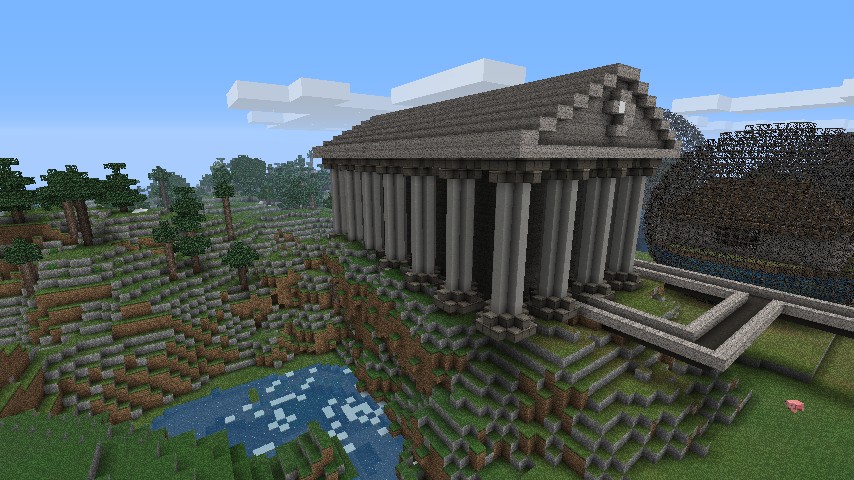 Museum - Ancient Greek Style Minecraft Map