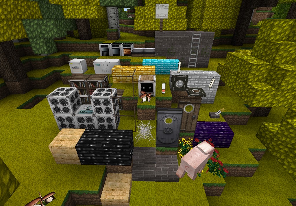 Modern realiste texture pack project 64x64 Minecraft Map