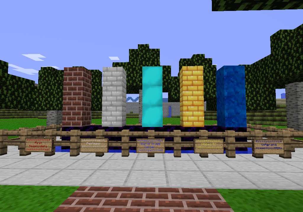 9/11 Memorial Minecraft Map