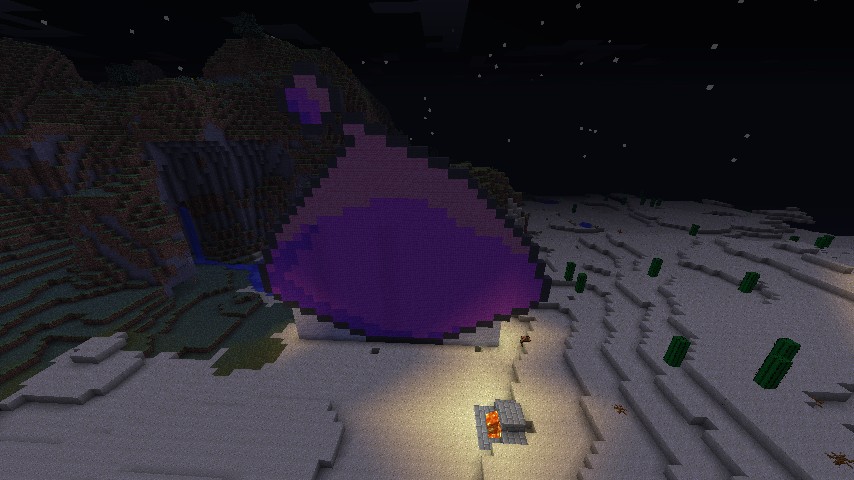 Poring pixel art Minecraft Map