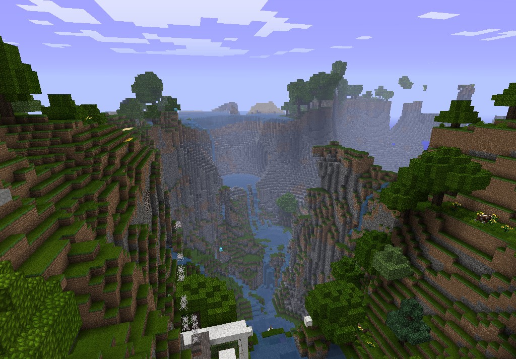 Deep Valley Minecraft Map