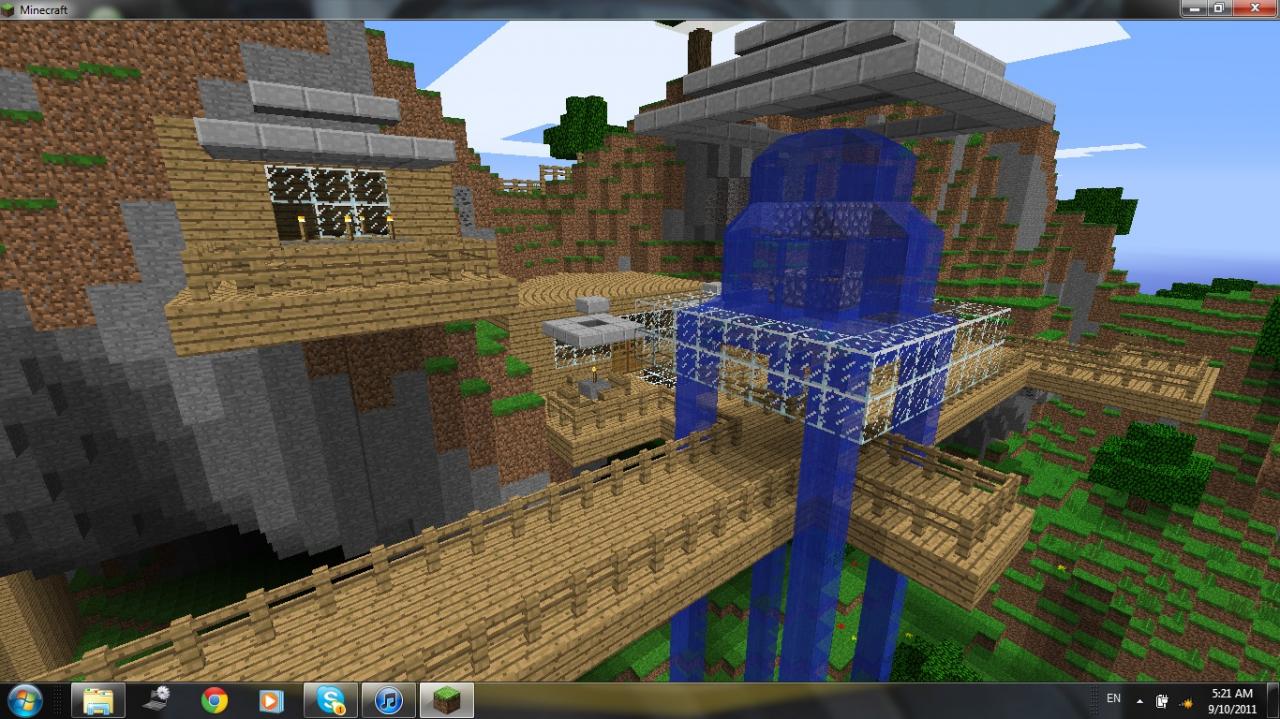 Cliff Resort Minecraft Map