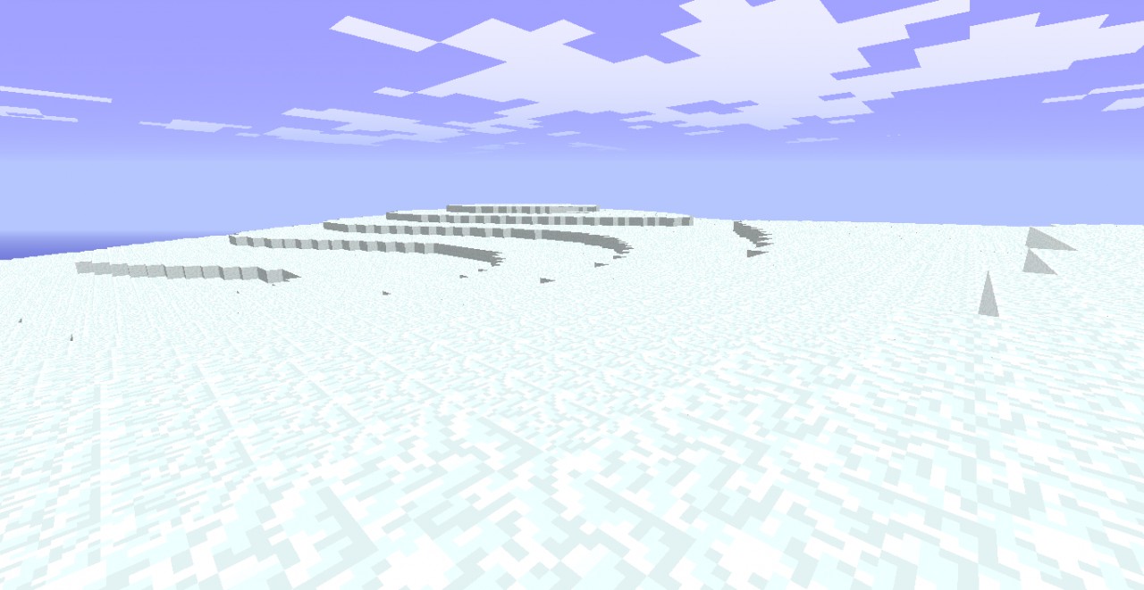 Amazon, Antarctic, Pacific, and Sahara [SURVIVAL] Minecraft Map