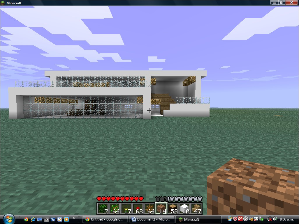 Modern Style Minecraft Map