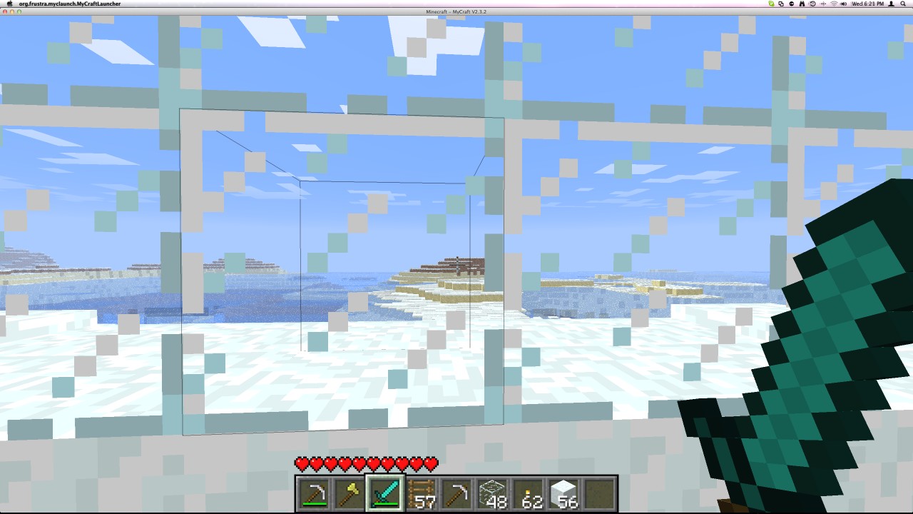 The snow igloo Minecraft Map