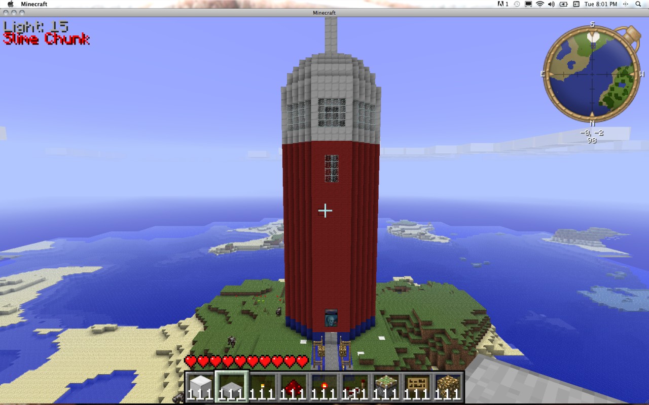 Functional Lighthouse Minecraft Map