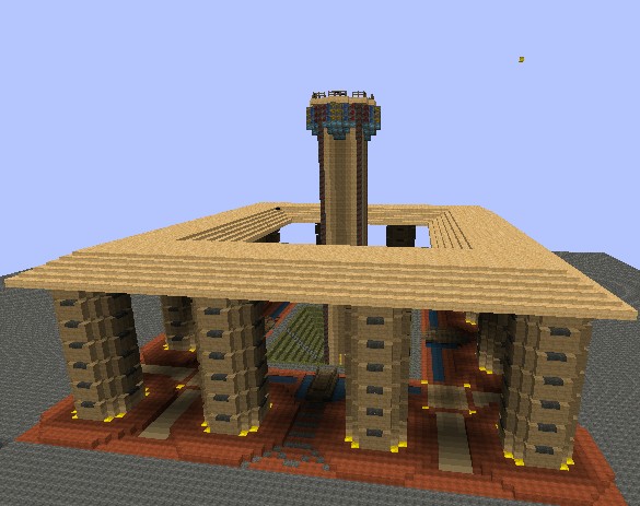 Spawn Point Temple Minecraft Map