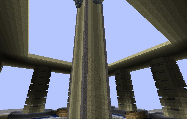 Spawn Point Temple Minecraft Map
