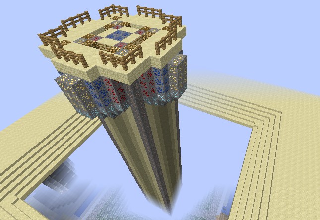 Spawn Point Temple Minecraft Map