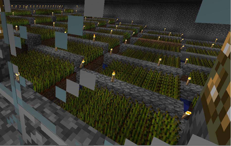 Stonehearth's Automatic Wheat reed and cactus farms Minecraft Map