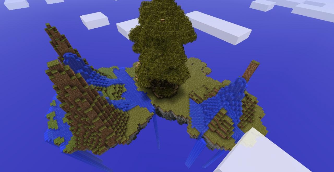 Floating islands Minecraft Map