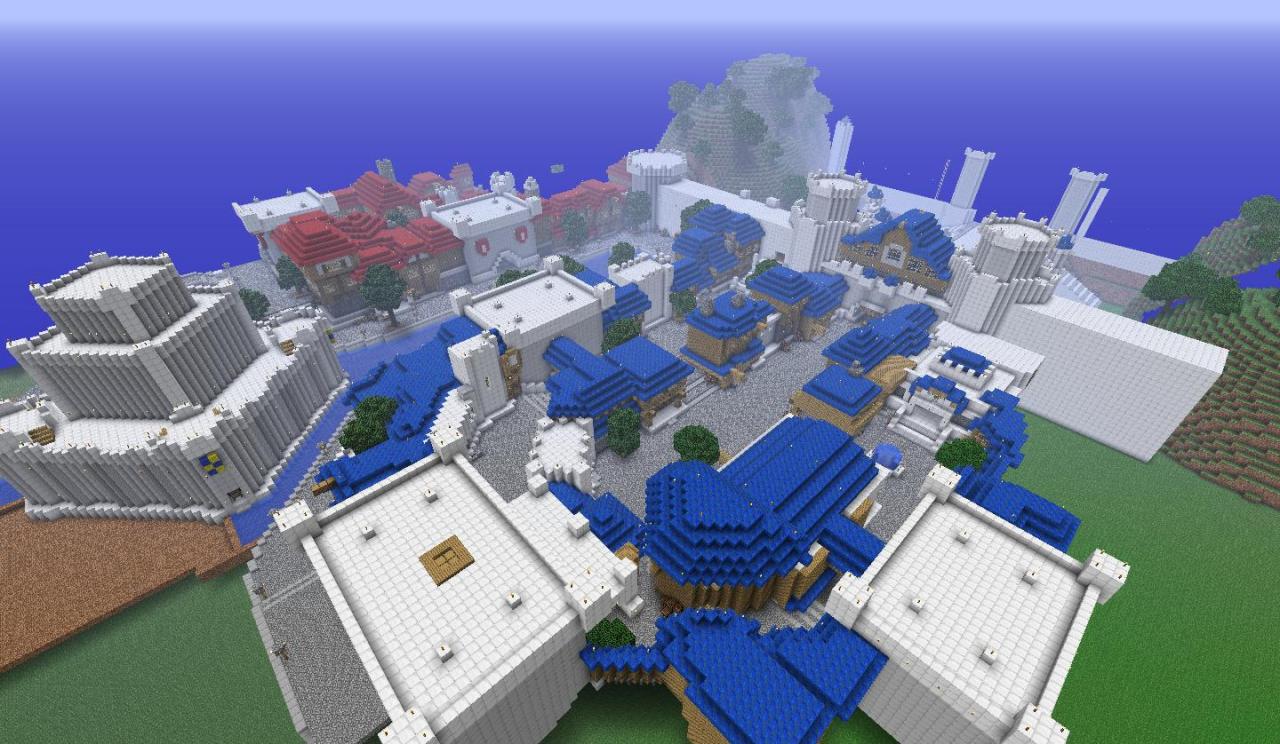 Stormwind City Minecraft Map