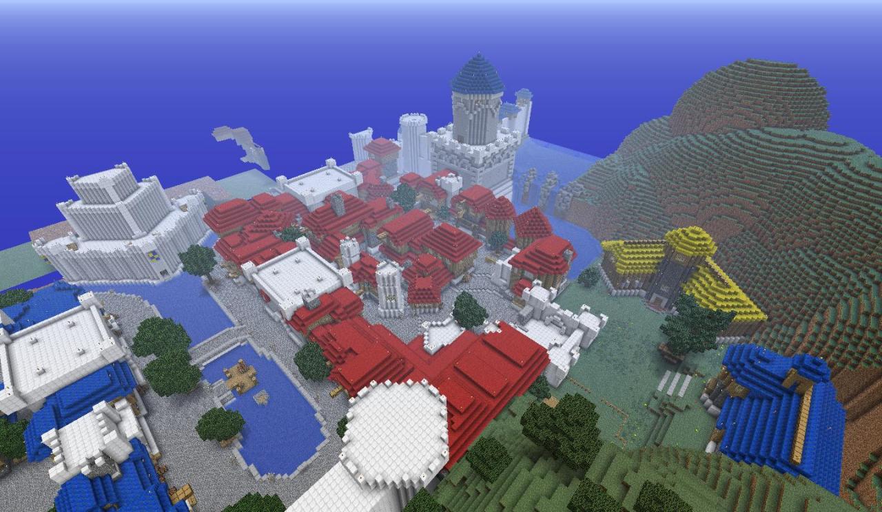 Stormwind City Minecraft Map