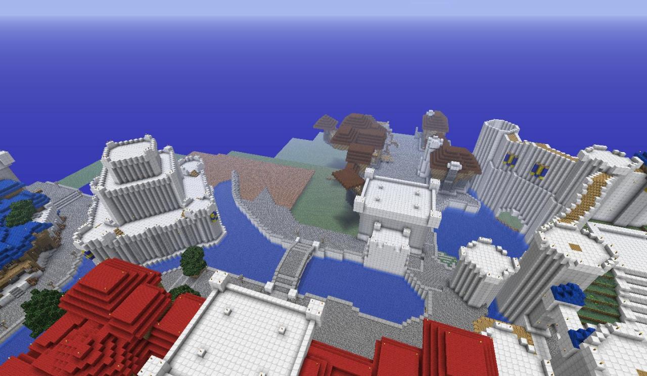 Stormwind City Minecraft Map