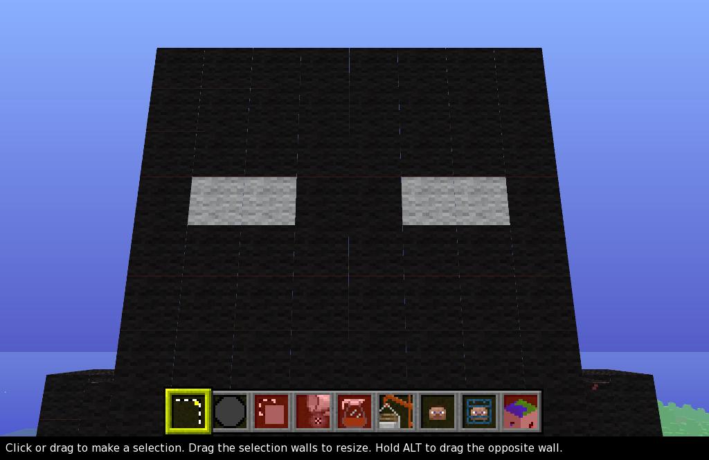 BIG enderman 47 blocks high (2 presentation) Minecraft Map