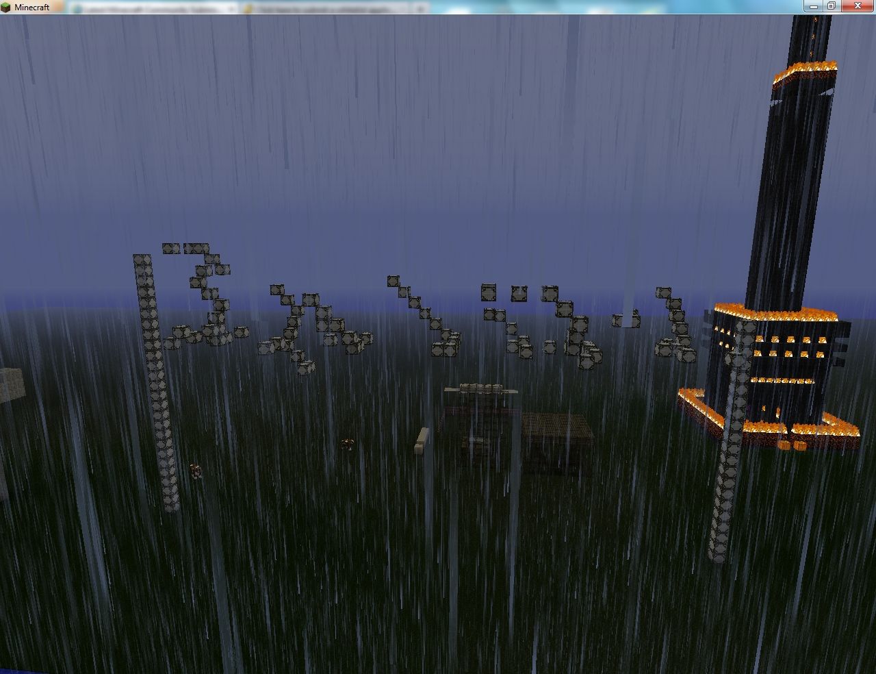 Obstacle course Minecraft Map