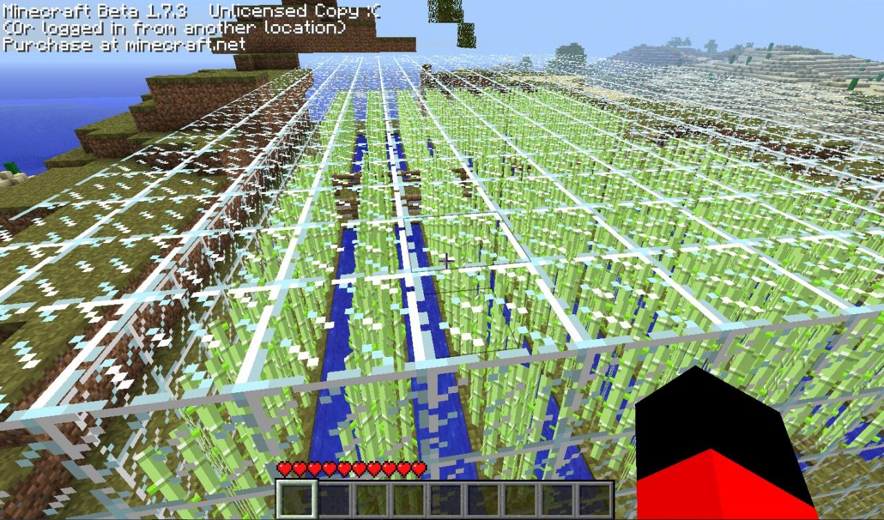 Sugarcane Farm Minecraft Map