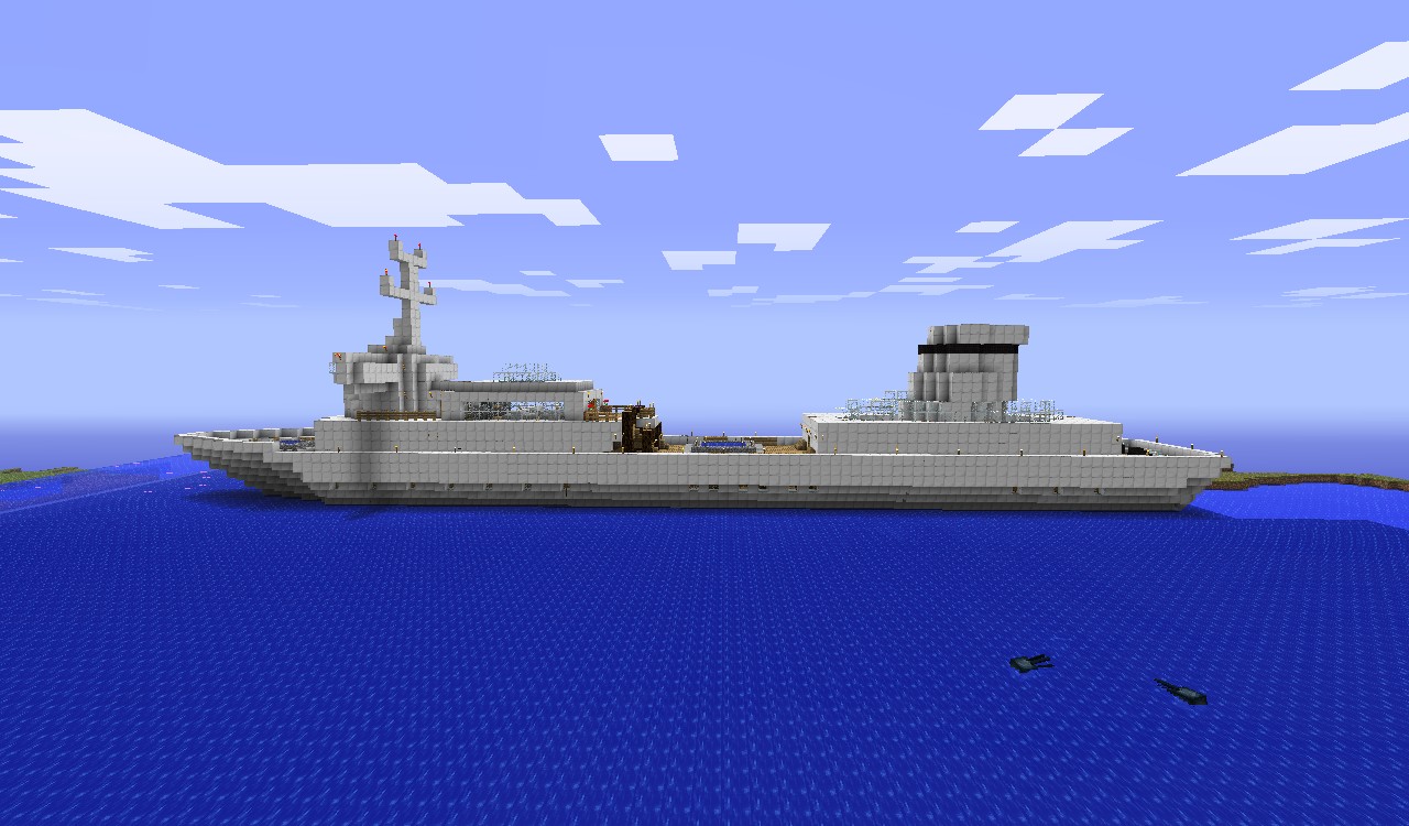Cruise ship small Minecraft Map