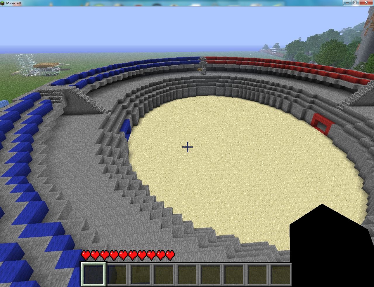 Spleef Arena Minecraft Map