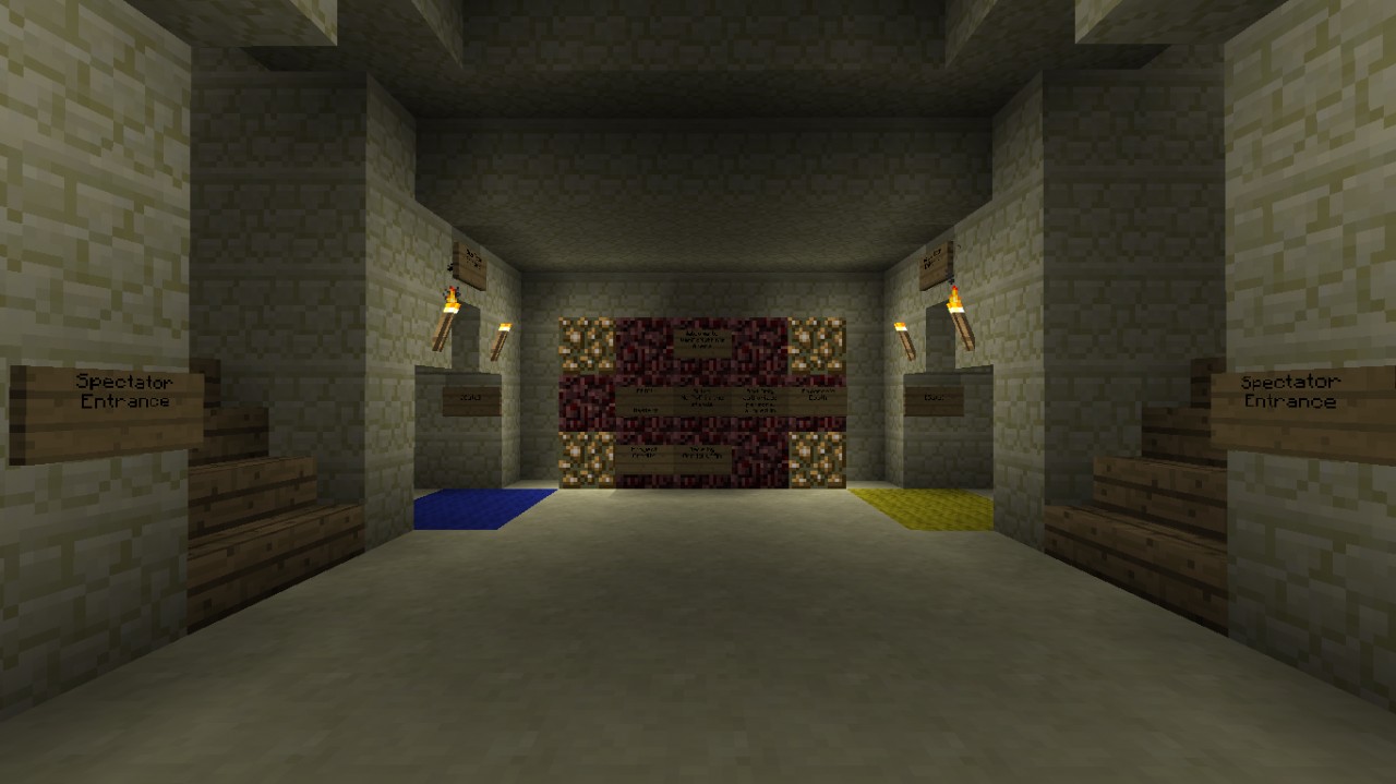 Sandstone Arena Minecraft Map