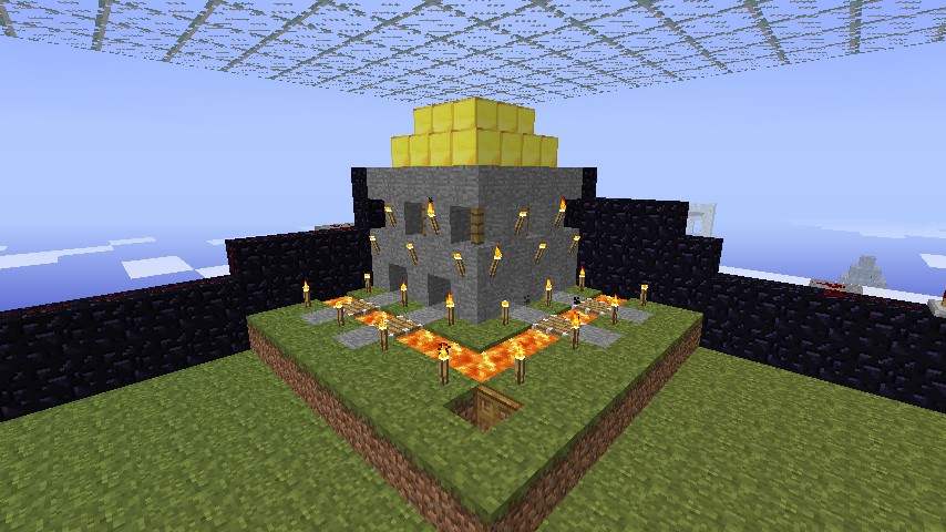 clay soldiers corner castle (silver) Minecraft Map