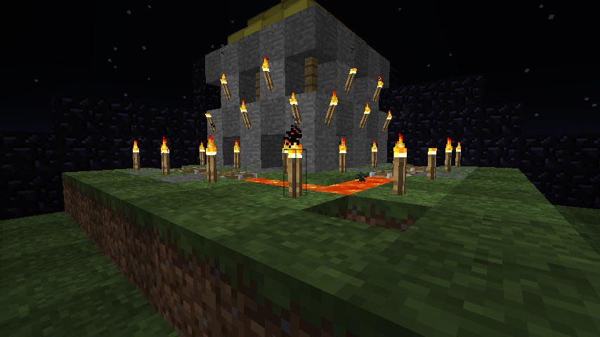 clay soldiers corner castle (silver) Minecraft Map