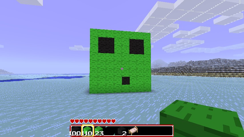 Gigantic slime Minecraft Map