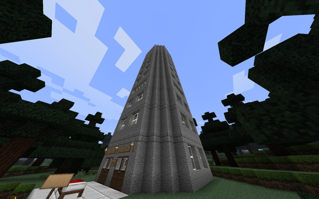 Eco Tower Minecraft Map