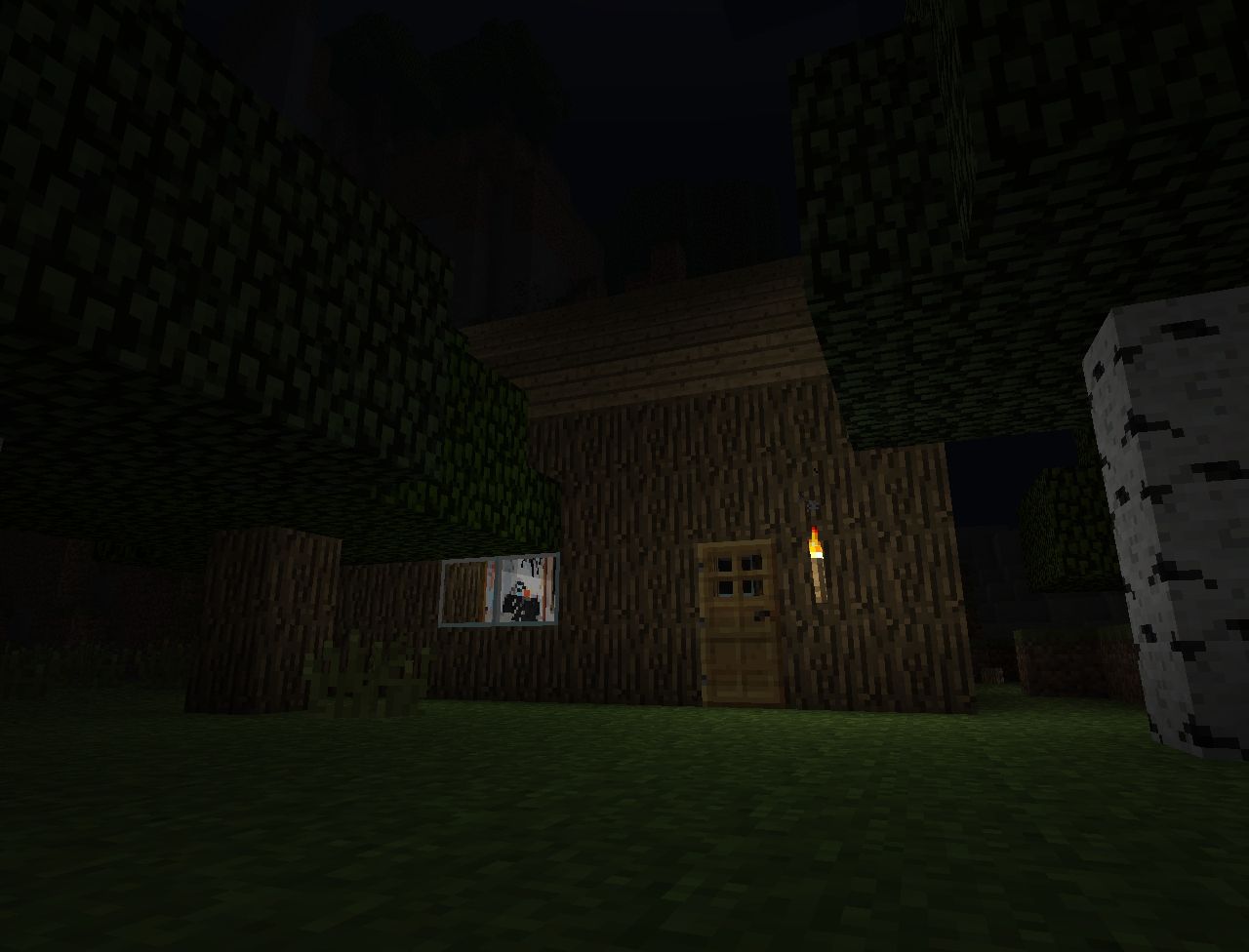 Medium Wooden Home Minecraft Map