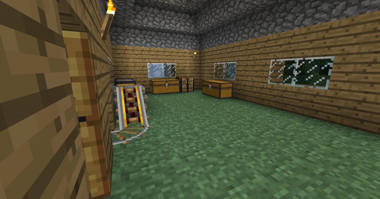 My 1.8 pre release home Minecraft Map