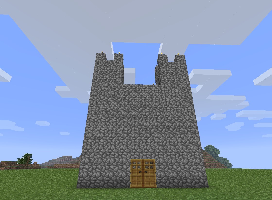Small Castle For one Minecraft Map