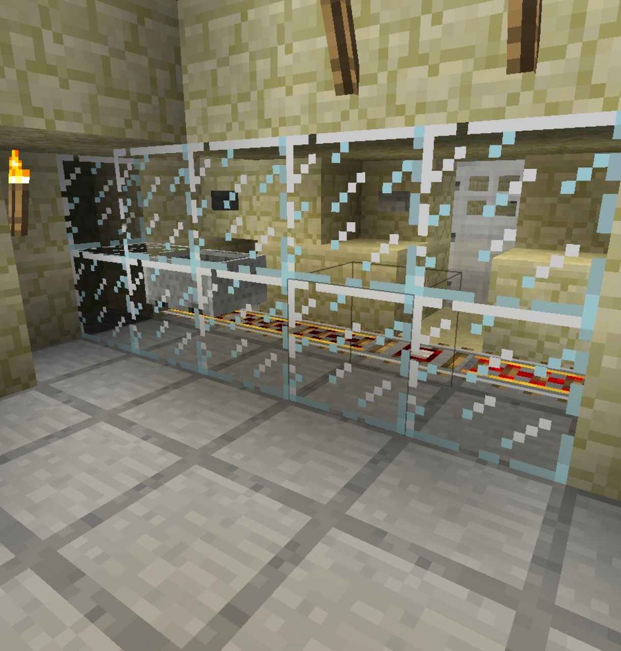 Subway trainstation multiplayer Minecraft Map