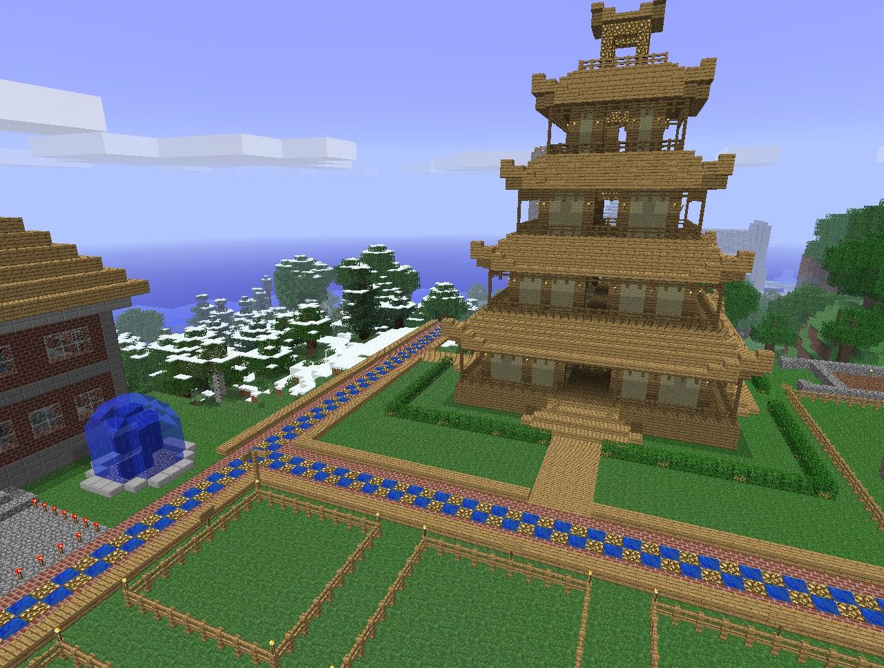 The Temple of Budda Minecraft Map