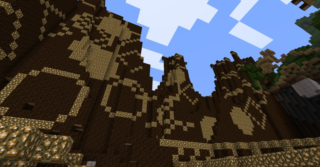 Rave Stadium/Green Amphitheater Minecraft Map